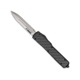 Krate Tactical "Parallax" OTF Knife, Black - KRT-OTF-CF-DGR-BLK-X ...