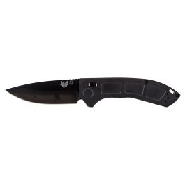 Benchmade Narrows Folding Drop Point Knife, Black Titanium - 748BK-01 ...