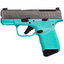 Springfield Hellcat OSP 9mm 3" 13rd Pistol, Robin Egg Blue ...