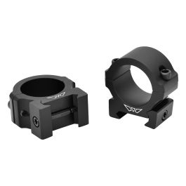 Warne Vapor Horizontal 1" Ring Set, Matte Black - V600M | Palmetto ...