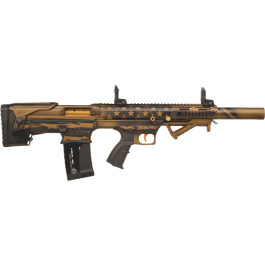 Panzer BP12 12 Gauge 20" Semi-Auto 5rd, Black & Bronze US Flag ...