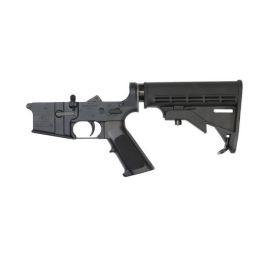 Bushmaster Complete Lower Receiver, Black - 00-20010-BLK | Palmetto ...