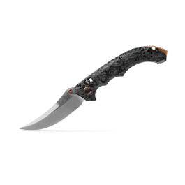 Benchmade Mini Bedlam Folding Scimitar Knife, Marbled - 865-02 ...