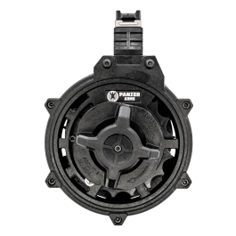 Panzer Arms Saiga 12 Gauge 20rd Aluminum Skeletonized Drum for Panzer ...