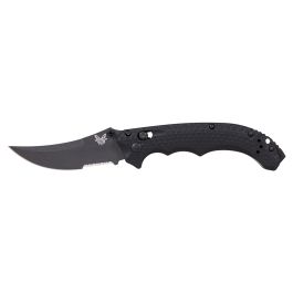 Benchmade Mini Bedlam Folding Scimitar Knife, Black - 865SBK | Palmetto ...