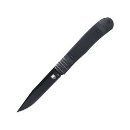 CobraTec Knives Trapper Hidden Release Folding Drop Point Knife ...