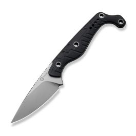 CIVIVI SOKN Fixed Blade Drop Point Knife, Black - C22027-1 | Palmetto ...