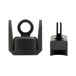 XS Sights DRC Winged Ghost Ring Sight Front, White | Palmetto State Armory