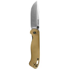 KA-BAR Knives Becker Mini Folder Folding Knife Drop Point Brown ...