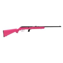 Savage Arms 64 F Pink .22LR Semi-Auto Rifle, Pink - Eye-Catching Pink ...