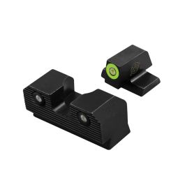 XS Sights R3D 2.0 Night Sight Set - Front/Rear Green/Green Illuminated ...