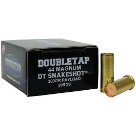 DoubleTap Ammunition DT SnakeShot .44 Magnum 200 gr #9 20rds Handgun ...
