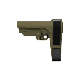SB Tactical SBA3 5-Position Adjustable Pistol Stabilizing Brace OD ...