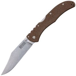 Cold Steel Range Boss Folding Knife Clip Point Flat Dark Earth - Smooth ...