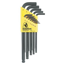 Bondhus BLX13 13-Piece Long Length Ball End L-Wrench Set, Black ...