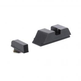 AmeriGlo Defoor Target Fixed Front/Rear Tactical Sight Set for Glock 20 ...