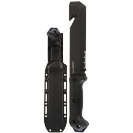 KA-BAR Becker Chisel Ground with Wire Cutter Fixed Blade Tac Tool, 7 ...