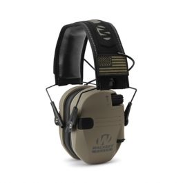 Walkers Razor Slim Patriotic Series Electronic Ear Muff, OD Green ...