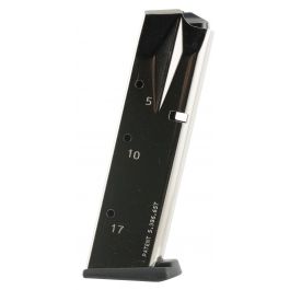 Mec-Gar 17 Round 9mm High Capacity Flush Fit Detachable Magazine ...