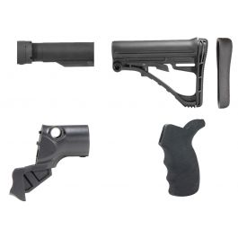 TacStar Collapsible Stock Kit for Mossberg 500/590 Shotguns, Black ...
