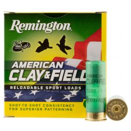 Remington American Clay & Field Sport 2.75" 12 Gauge Ammo 9, 25/box ...