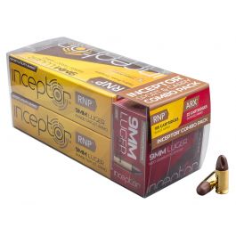 Inceptor Sport & Carry 65 gr ARX/RNP 9mm Ammo 9RNPARX | Palmetto State ...
