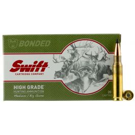 Swift Bullet Company Scirocco 150 gr Spitzer BT 308 Ammo 20rds - 10048 ...