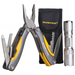 CampCo Humvee Stainless Steel Combo Multi-Purpose Tool, 12" L - HMVCP10 ...