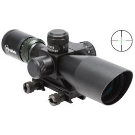 Firefield 2.5-10x40mm Illuminated Mil-Dot (SPF) Rifle Scope w/ Red ...