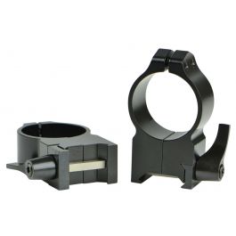 Warne Scope Mounts Maxima 30mm Extra High Steel Quick Detach Scope Ring ...