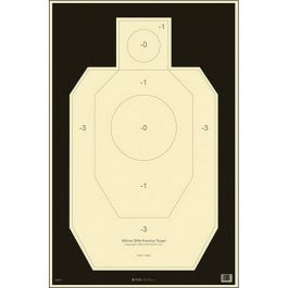 Action Target Law Enforcement 23" x 35" Silhouette Official IDPA Paper ...