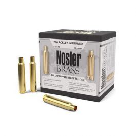 Nosler .280 Ackley Improved Brass Full Length Cartridge Case, 50/box ...