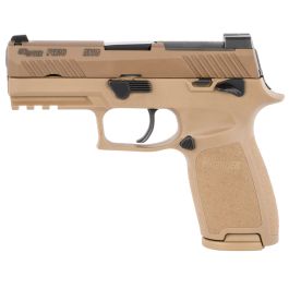 SIG SAUER P320-M18 CARRY 9MM PISTOL, STAINLESS - 320CA-9-M18-MS-10 ...