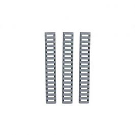 Ergo Grip Low Pro Rail Covers, Fits 18 Slot Ladder 4-Pack, Gray - 4373 ...