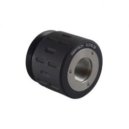 Gemtech GM-45/Blackside 9mm 1/2x28 Threaded Rear Mount Adapter, Black ...