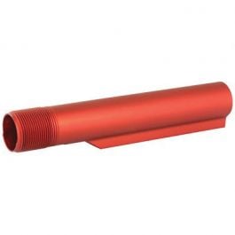 LBE Unlimited AR-15 Milspec Buffer Tube, Red - MBUF002-RED | Palmetto ...