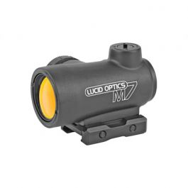 Lucid Optics M7 4MOA Red Dot w/ M5 Reticle & Picatinny Mount, Matte ...