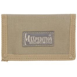 Maxpedition Micro Wallet, 4.5" L x 3" W, Khaki - 0218K | Palmetto State ...
