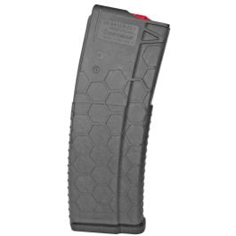 Hexmag 5.56x45 Carbon Fiber 30 Round AR-15 Magazine With Red Follower ...