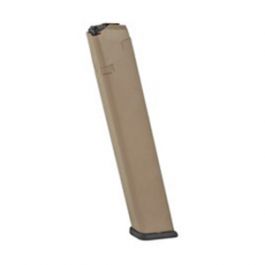 ProMag Glock 17/19/26 9mm 32 Round Magazine, FDE - GLK-A8B-FDE ...