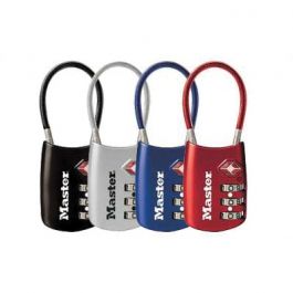 MasterLock One Flexible TSA Approved Combination Lock, Assorted Colors ...