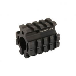Leapers UTG Model 415 Gas Block Fits AR Rifles Low Profile Quad Rail ...