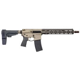 Q LLC Sugar Weasel 5.56x45mm 13" Semi-Auto Tactical Pistol, Flat Dark ...