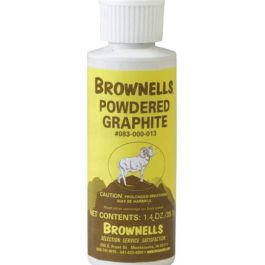 Brownells Powder Graphite, 1.40 oz Spout Bottle Black | Palmetto State ...