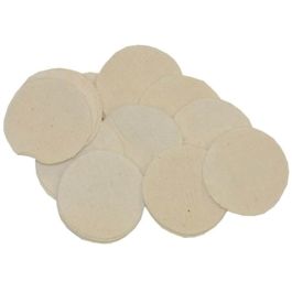 Brownells .50 Cal/.40 Cal 2" Heavy-Duty Round Patch, White Pack of 1000 ...