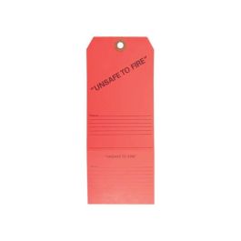 Brownells 7.50" x 3" Unsafe to Fire Tag, Red Pack of 50 | Palmetto ...