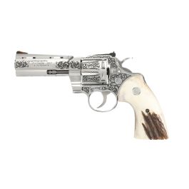 Colt Python 357 Mag 4" Revolver, Engraved/Stag | Palmetto State Armory