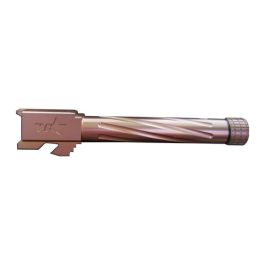 Wheaton Arms Spiral Fluted Threaded Barrel Glock Gen 1-5, Copper ...