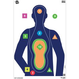 Allen EZ Aim Paper Target, 12" x 18" - 15654 | Palmetto State Armory
