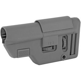B5 Systems Collapsible Precision Stock, Gray, Short Length Cheek Riser ...